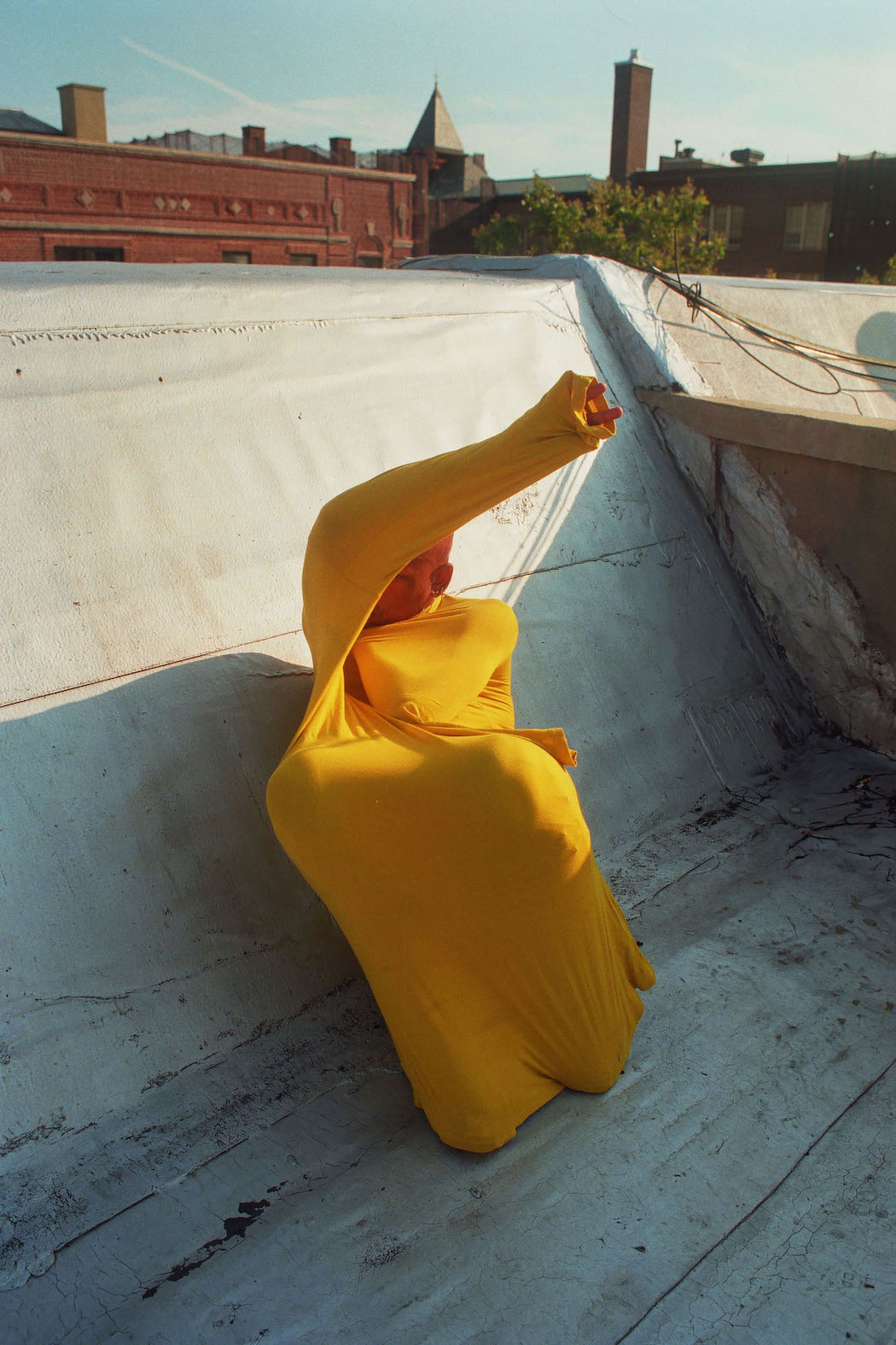 Colored Garments In Contortion By Arielle Bobb Willis