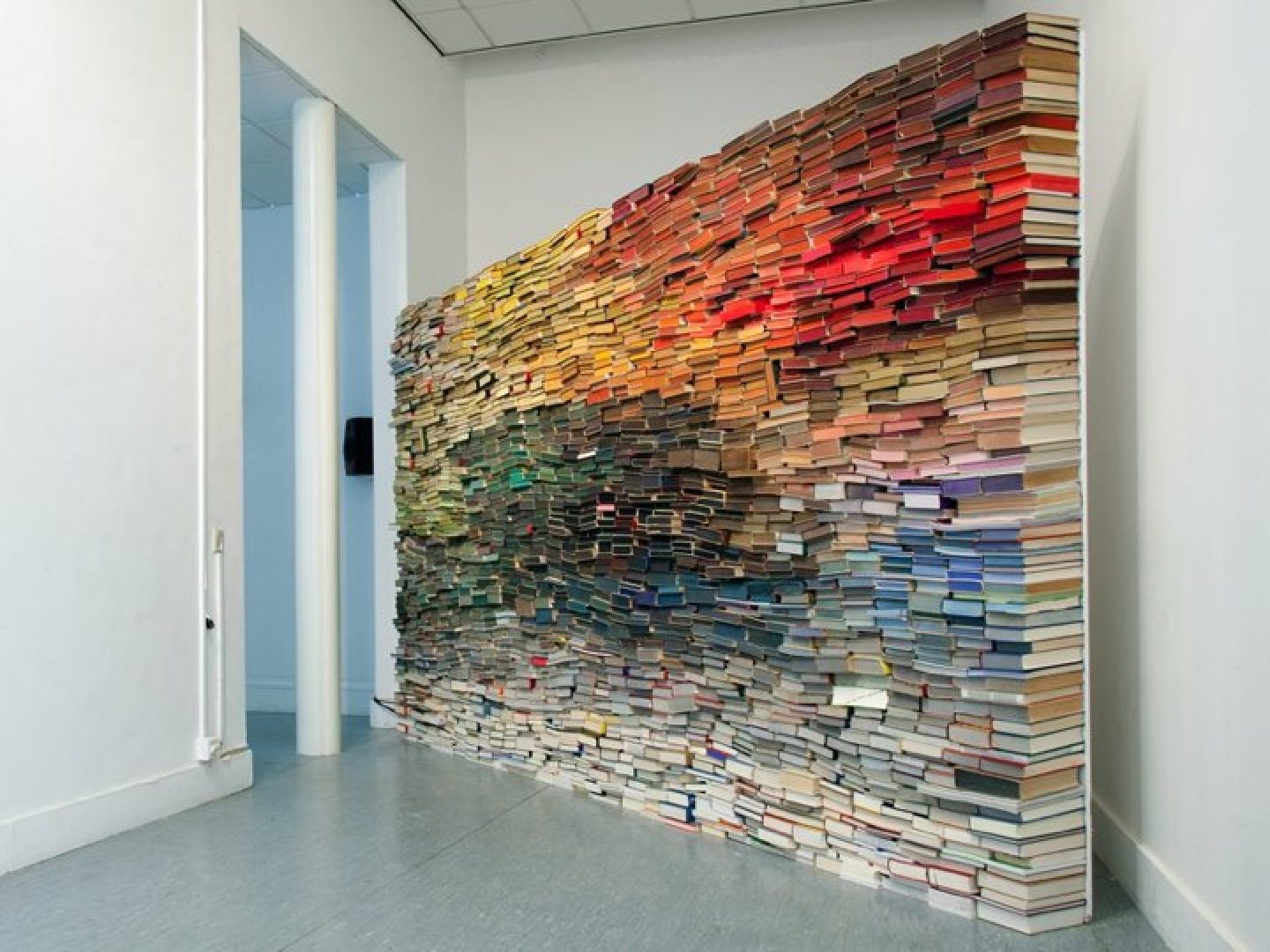 The Wall of Books - IGNANT