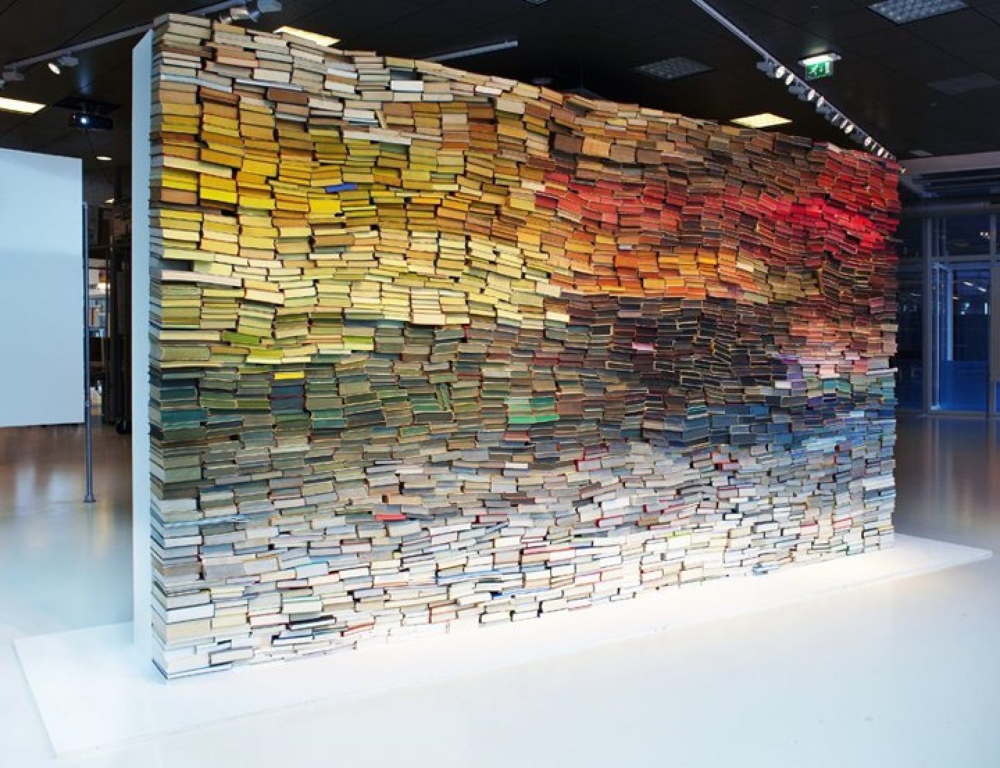The Wall of Books - IGNANT