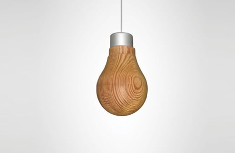 Wooden Light Bulb - IGNANT