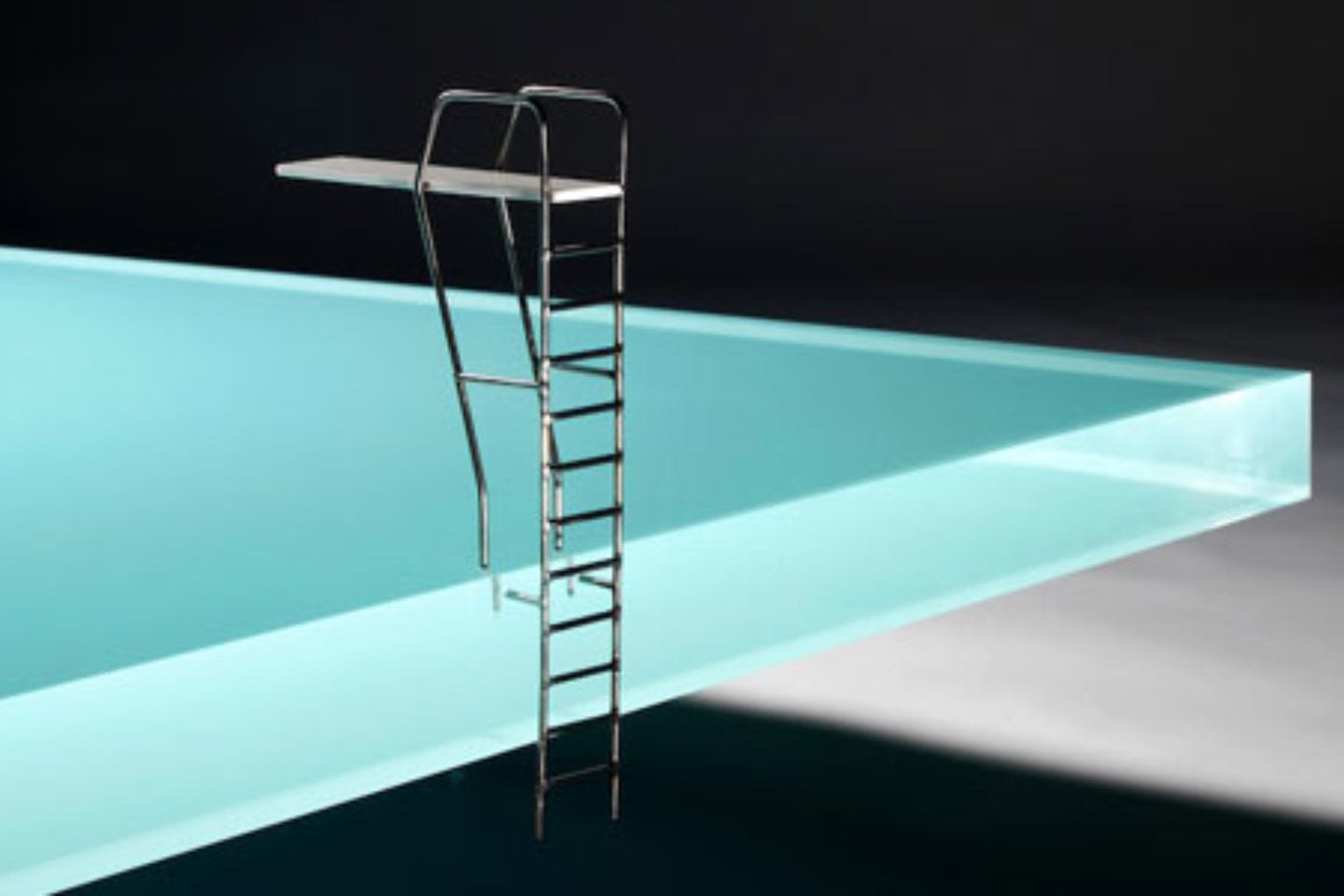 Tilted Glass Tables By Piero Lissoni - IGNANT