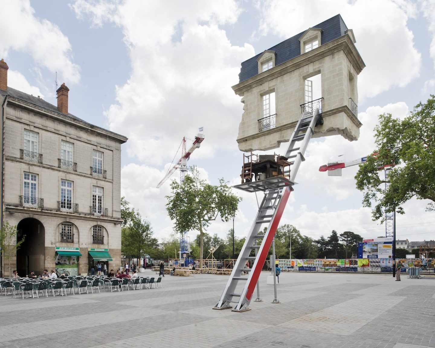 The Furniture Lift - the Ultimate Moving out - IGNANT