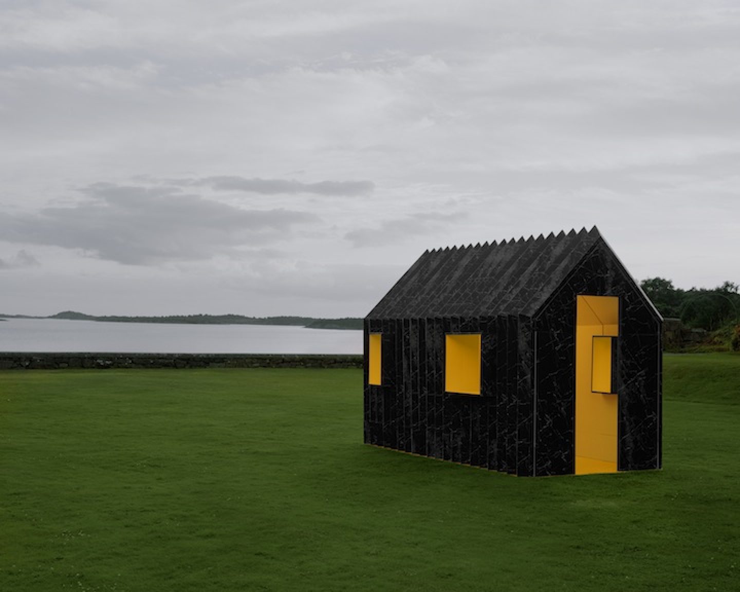 Chameleon Cabin is entirely made of paper - IGNANT