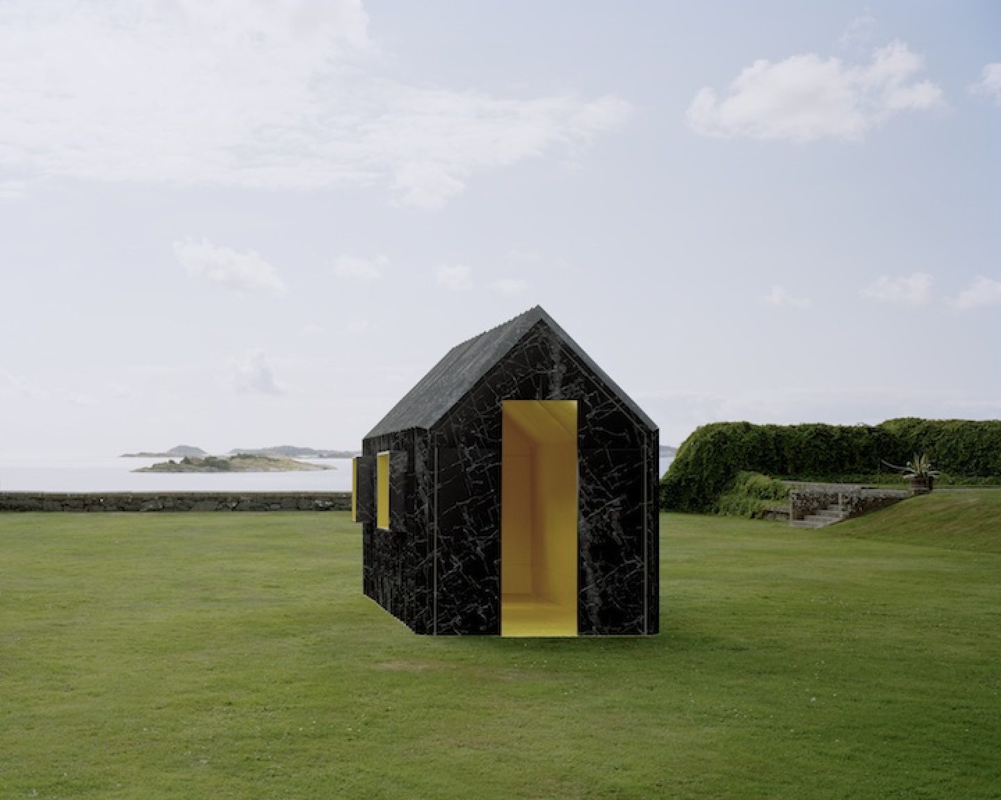 Chameleon Cabin is entirely made of paper - IGNANT