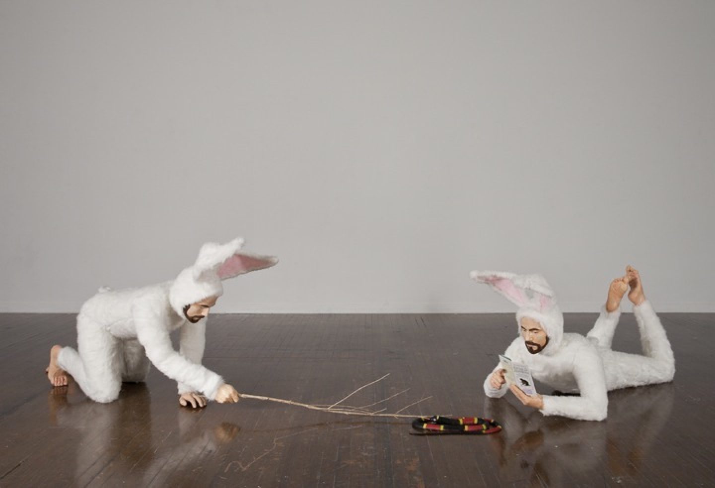 Self-Portrait as Bunnies by Alex Podesta - IGNANT