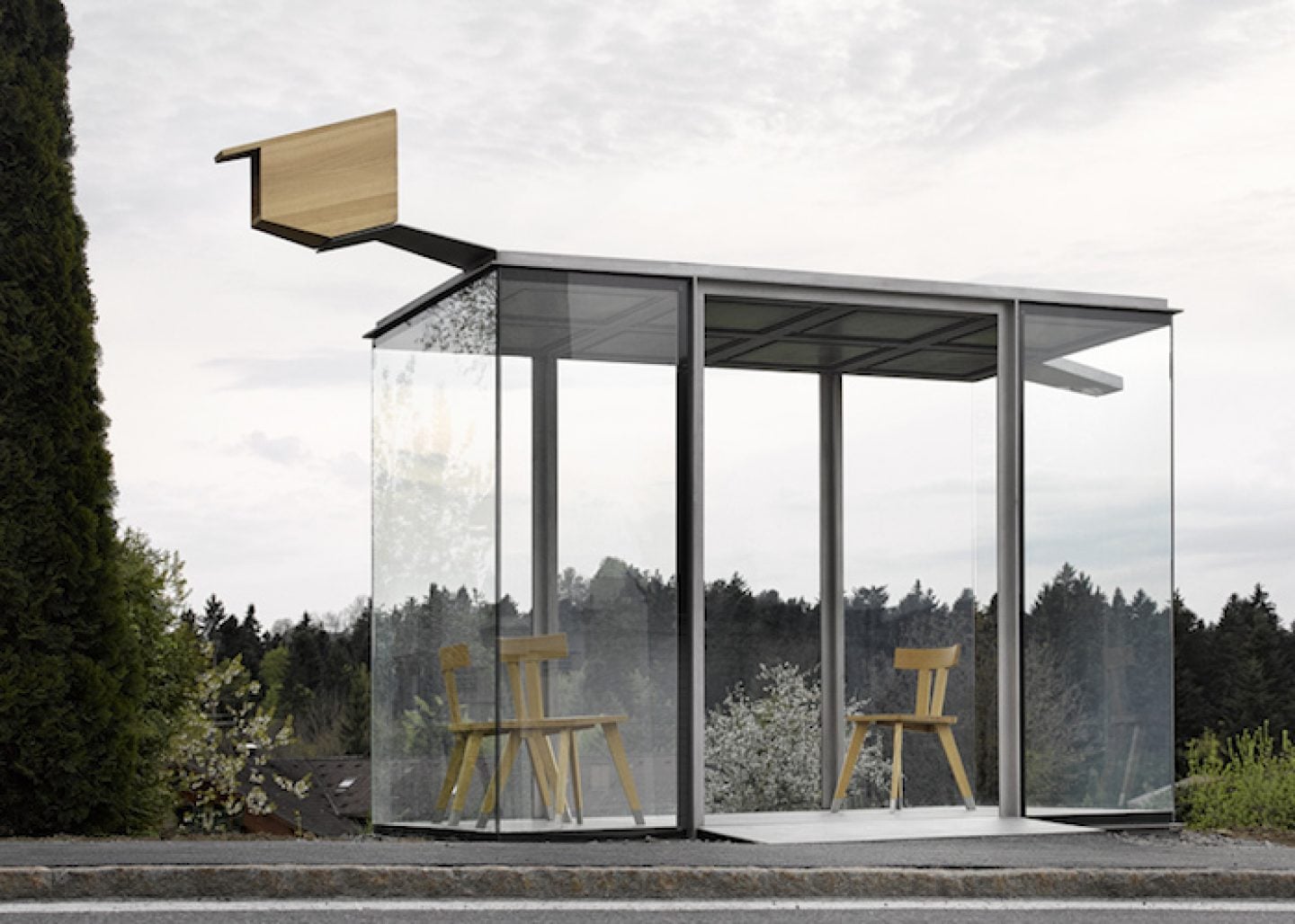 Famous Architects Create Designer Bus Stops In Austria - IGNANT