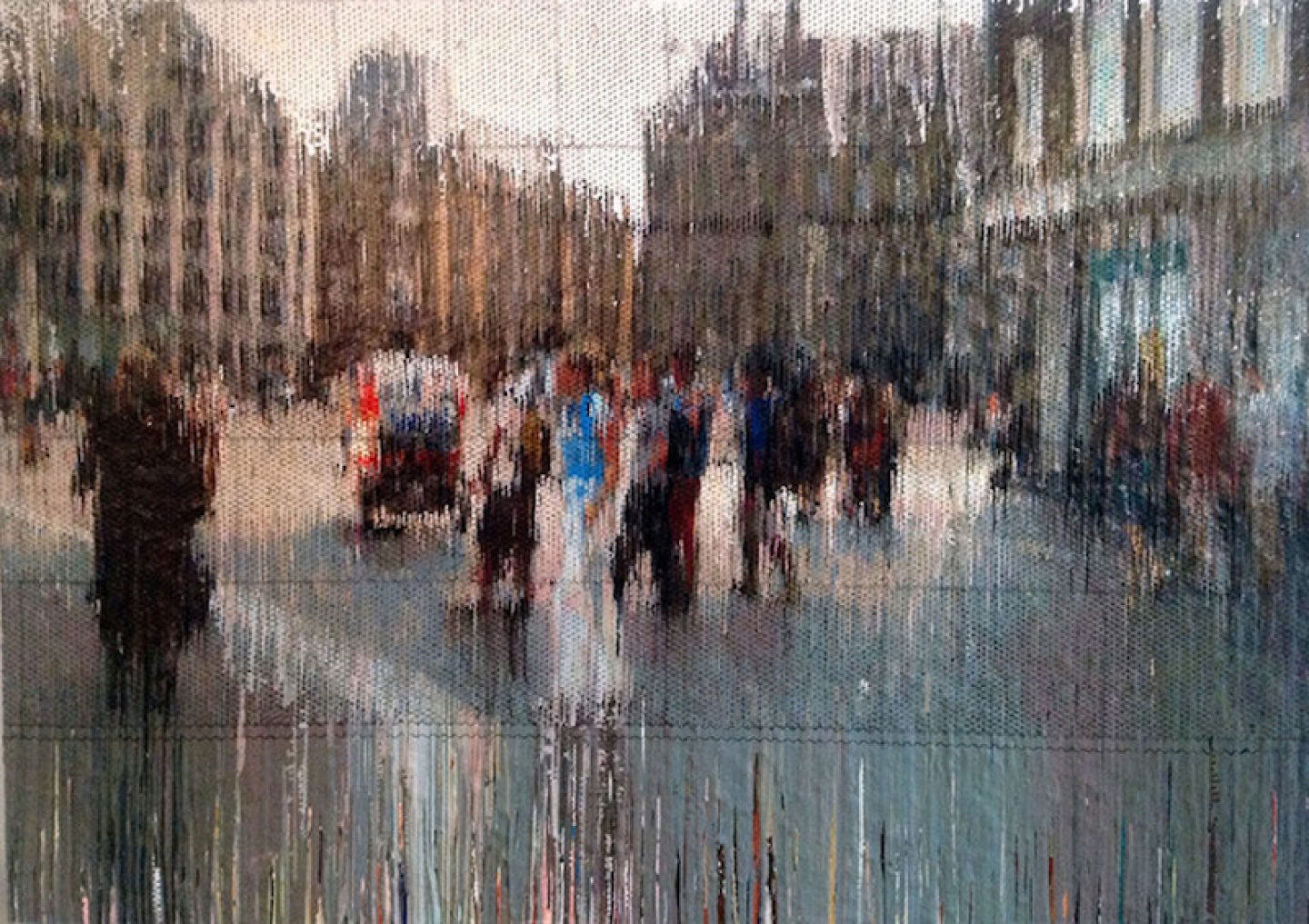 Bubble Wrap Paintings By Bradley Hart - IGNANT