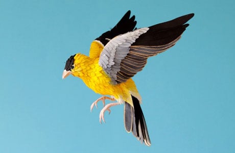 Realistic Paper Birds by Diana Beltran Herrera - IGNANT