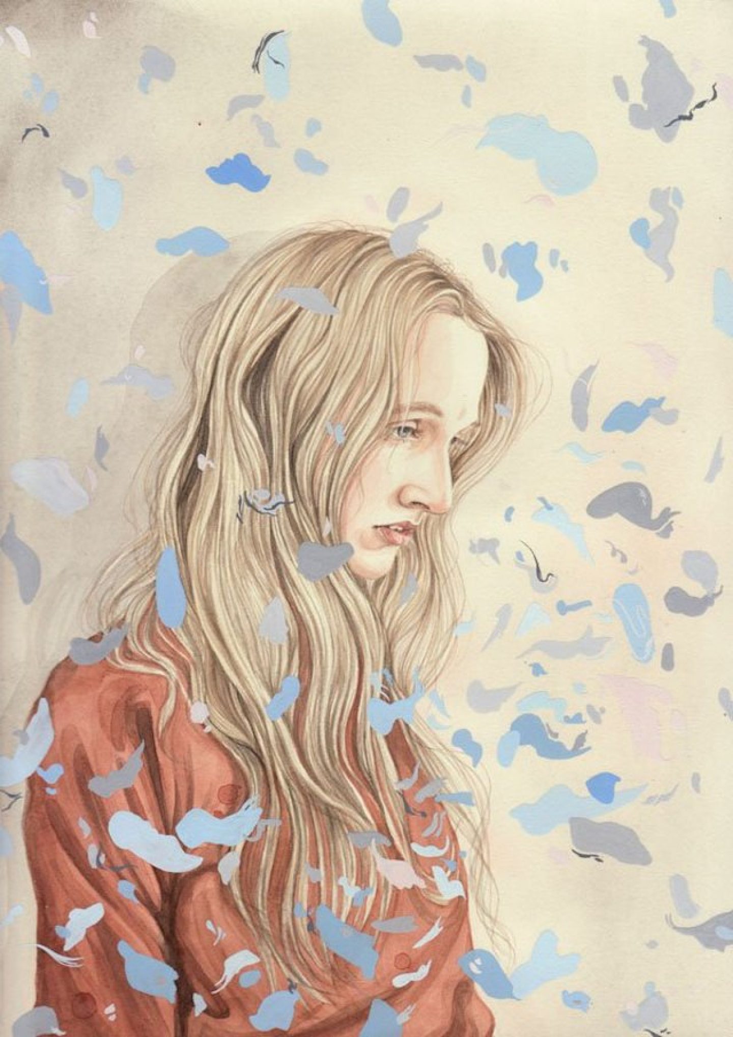 Deconstructed Portraits by Henrietta Harris - IGNANT