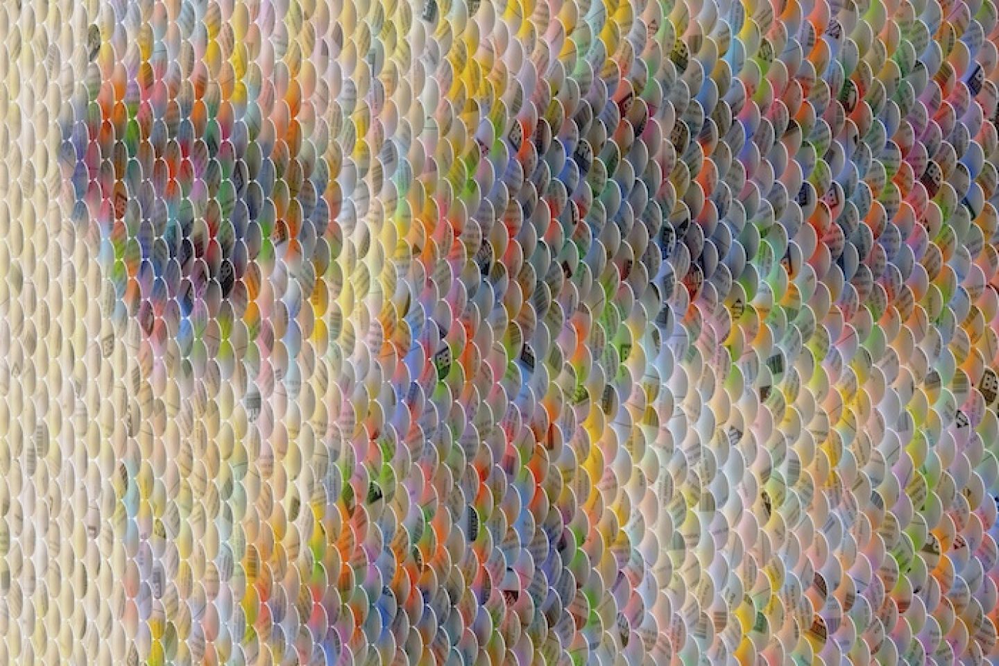 Paint Chip Art By Peter Combe - IGNANT