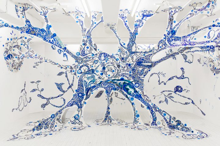 Hand Painted Installation By Yusuke Asai - IGNANT
