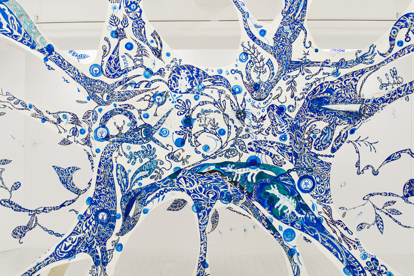 Hand Painted Installation By Yusuke Asai - IGNANT