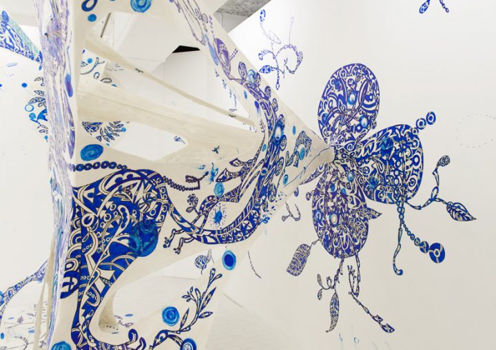 Hand Painted Installation By Yusuke Asai - IGNANT