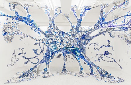 Hand Painted Installation By Yusuke Asai - IGNANT