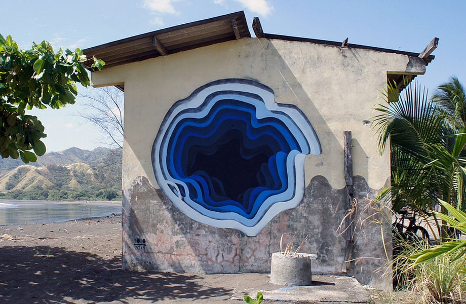 Street Artist Creates Murals That Look Like Portals To Other Worlds ...