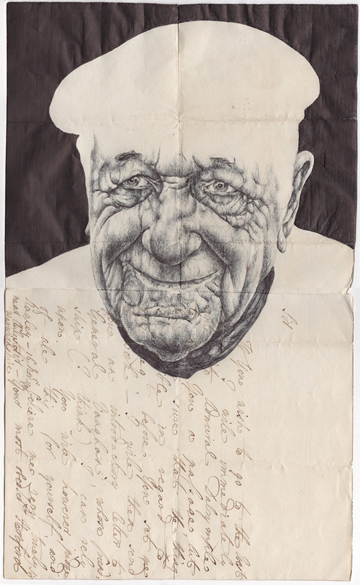 Mark Powell Uses Old Documents And Magazines As His Drawing Surface ...
