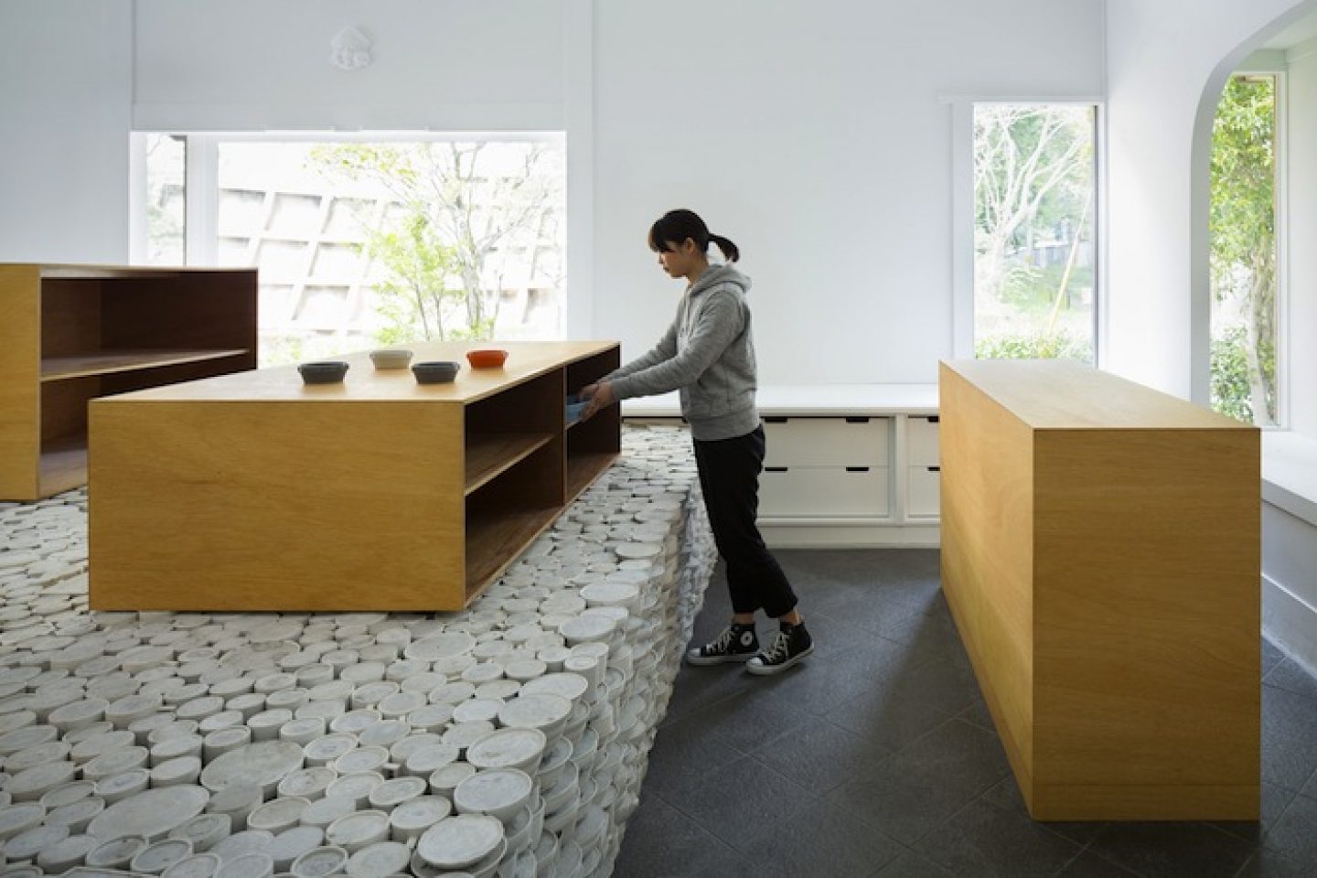 Yusuke Seki Designs A Shop With 25,000 Pieces Of Tableware - IGNANT