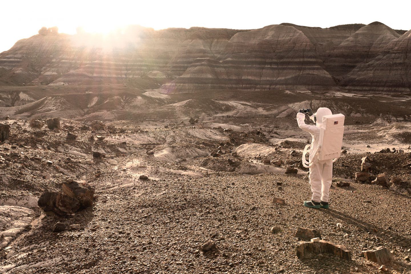 Greetings From Mars, A Surreal Visual Project Poking Fun At Tourist ...