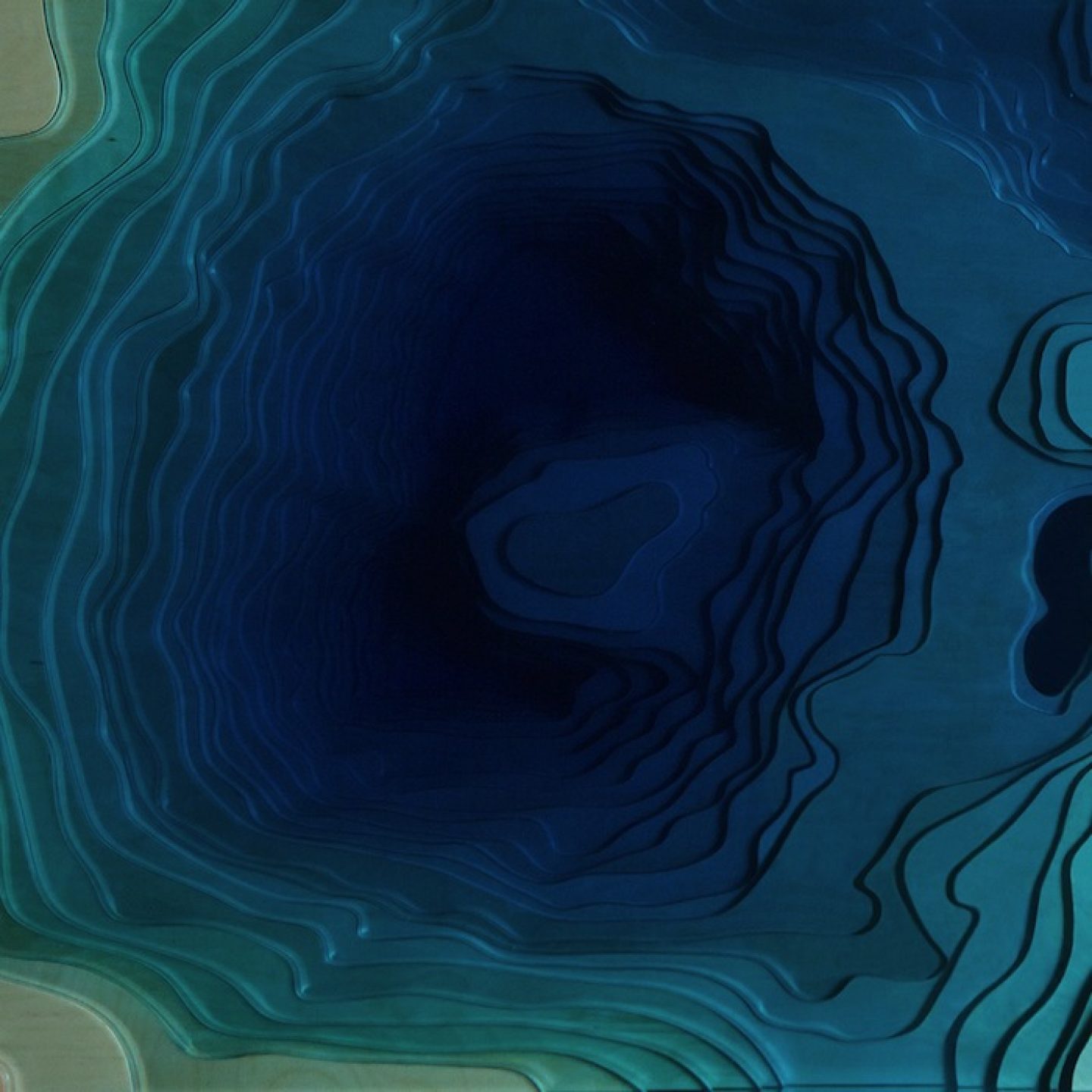 Duffy London's Mesmerizing Abyss Table Mirrors Ocean Depths - IGNANT