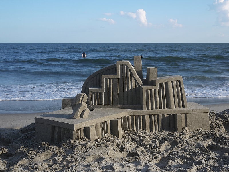 Impressive Modernist Sand Castles By Calvin Seibert - IGNANT