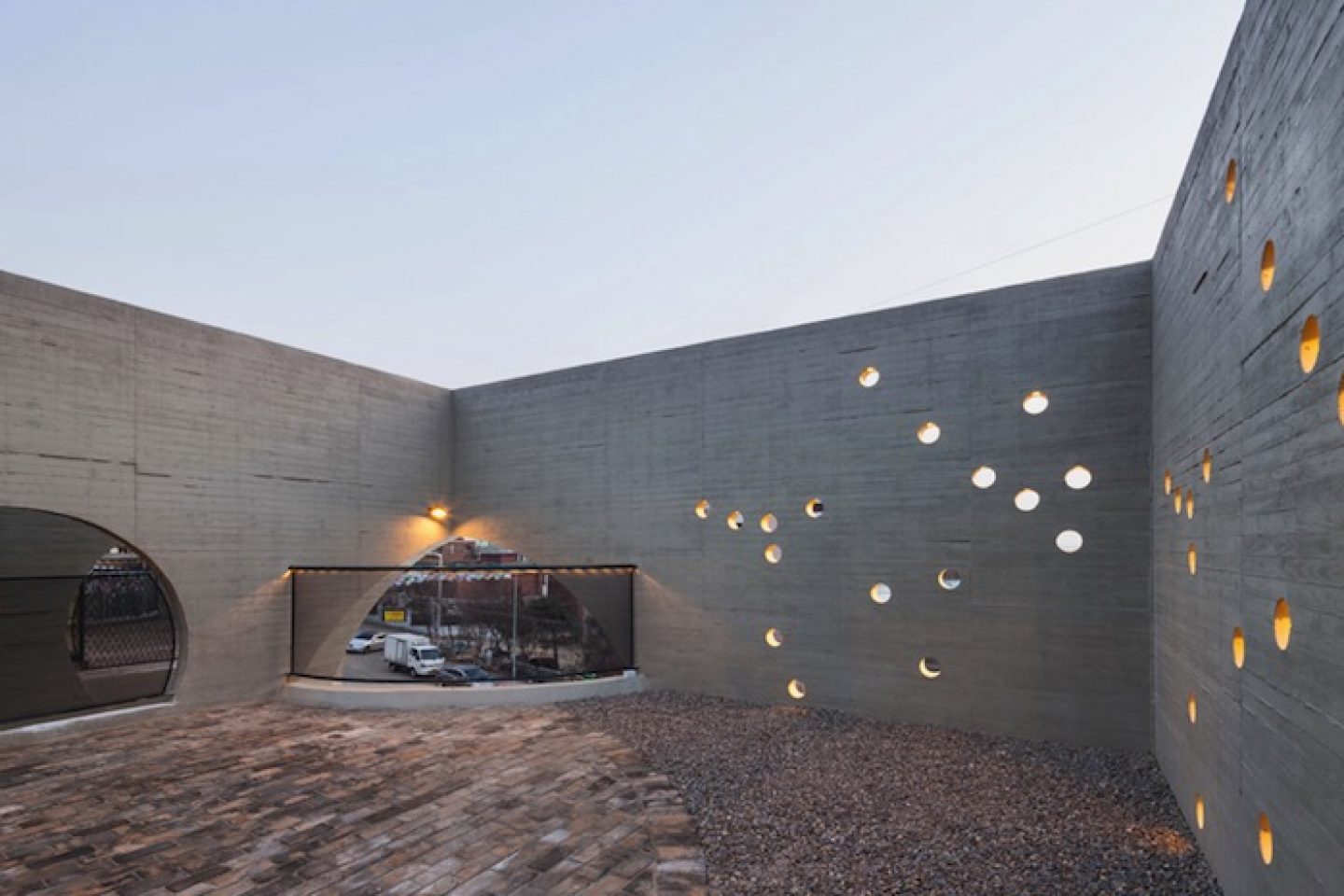 A Quirky Moon-Shaped Building By Moon Hoon Architects - IGNANT