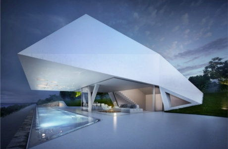 A Minimal Futuristic Villa By Hornung And Jacobi - IGNANT