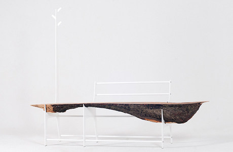 Minimal Tree Trunk Bench By Cradle - IGNANT