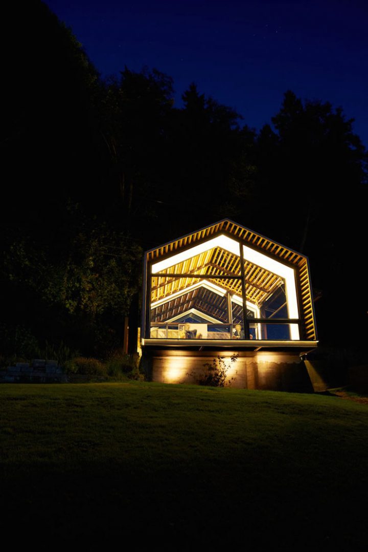A Glowing Garage-Turned-Cabin By Studio Graypants - IGNANT