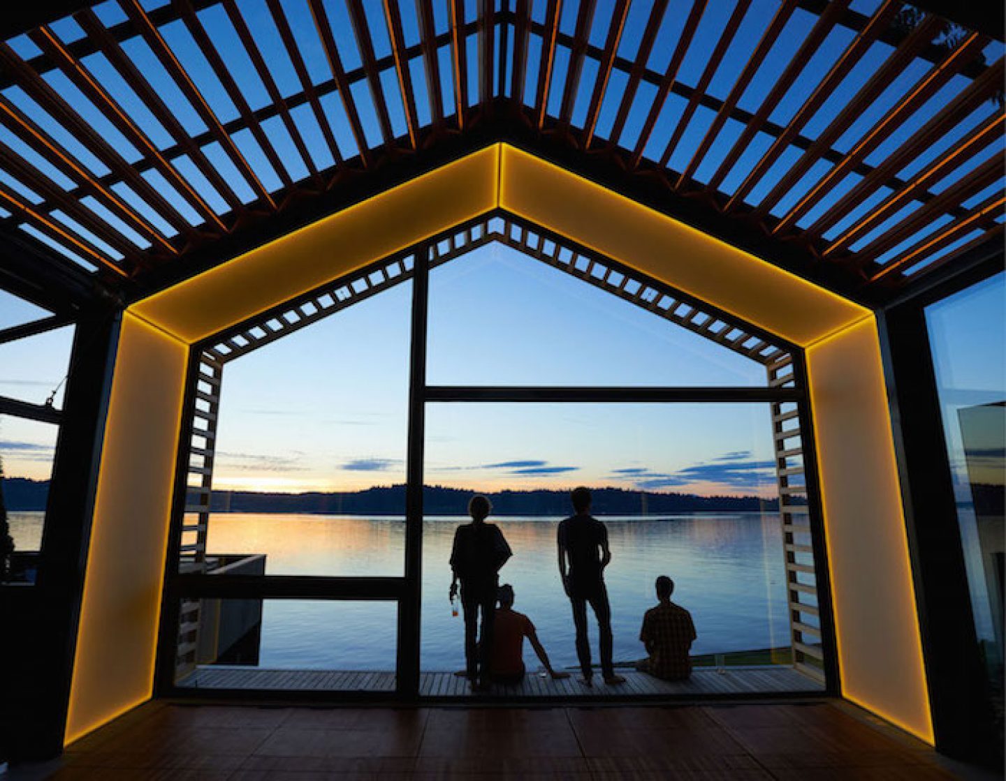 A Glowing Garage-Turned-Cabin By Studio Graypants - IGNANT