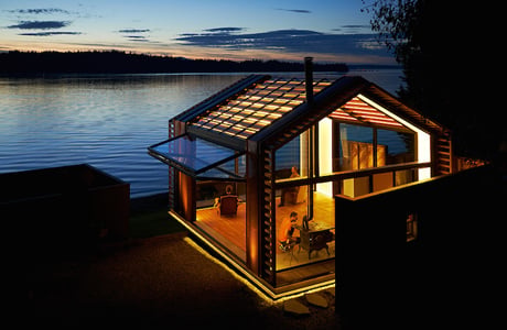 A Glowing Garage-Turned-Cabin By Studio Graypants - IGNANT