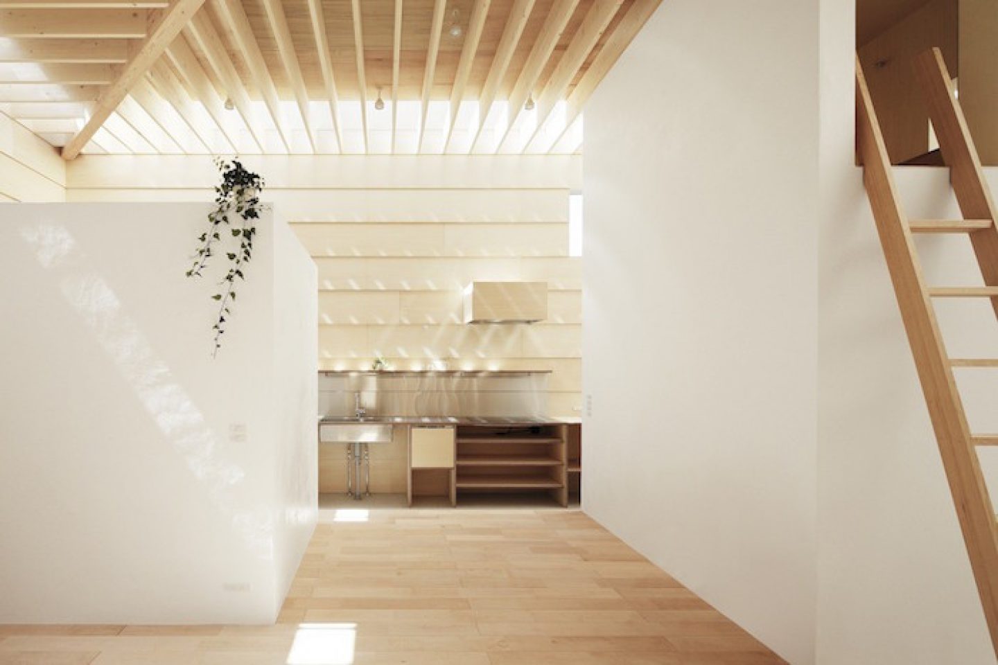 A Minimal Wooden House Filled With Natural Sunlight By mA-Style ...