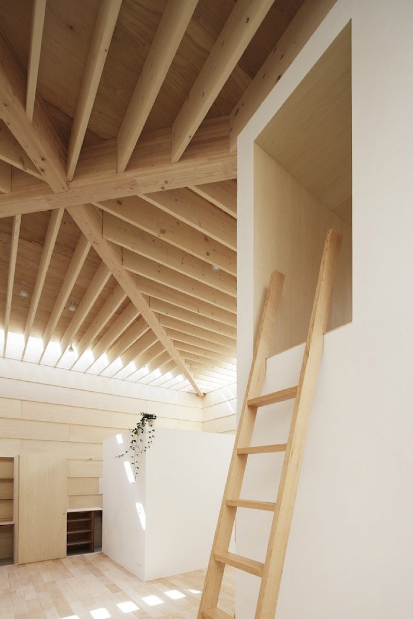 A Minimal Wooden House Filled With Natural Sunlight By mA-Style ...