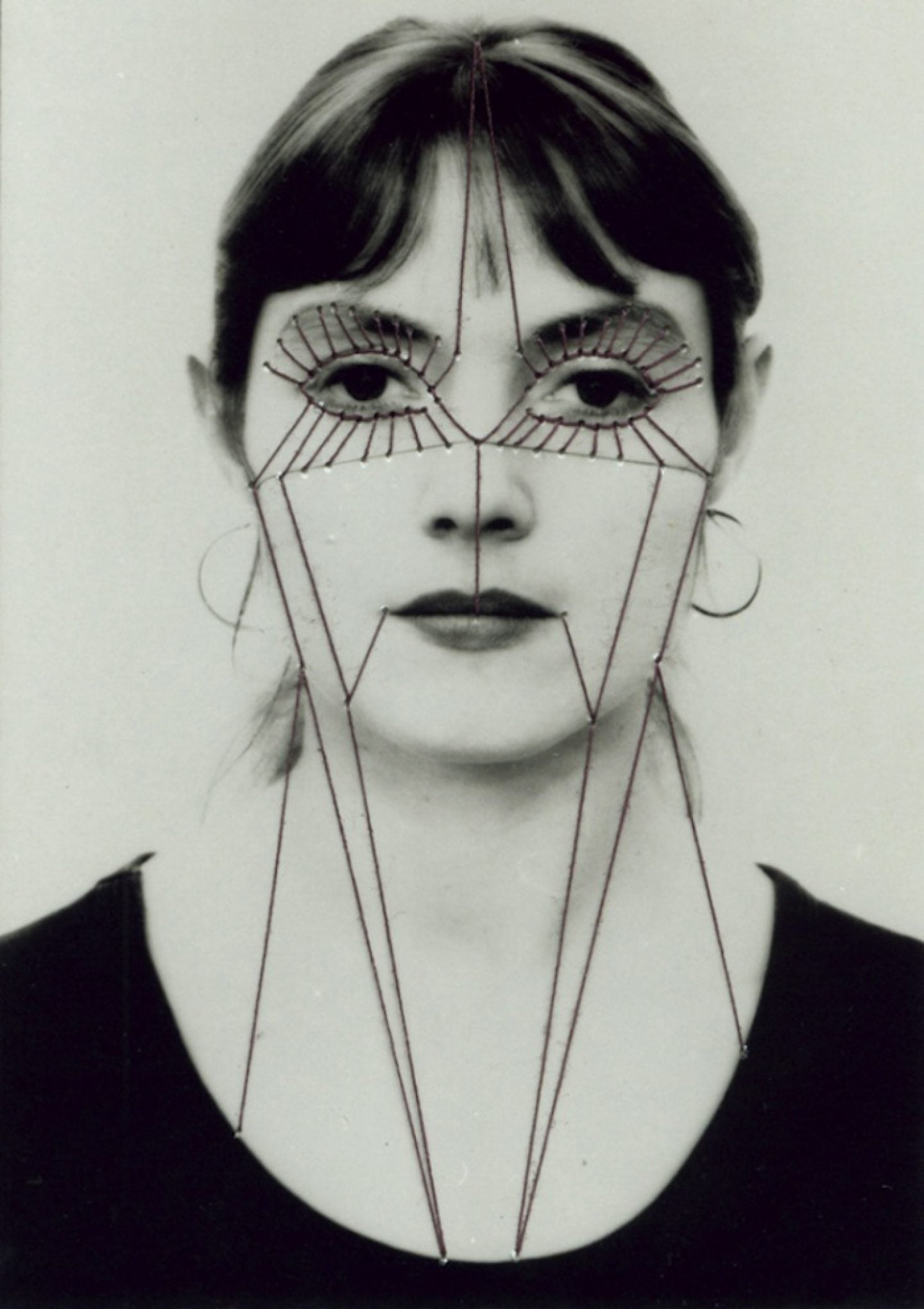 Striking Embroidered Self-Portraits By Annegret Soltau | iGNANT.com