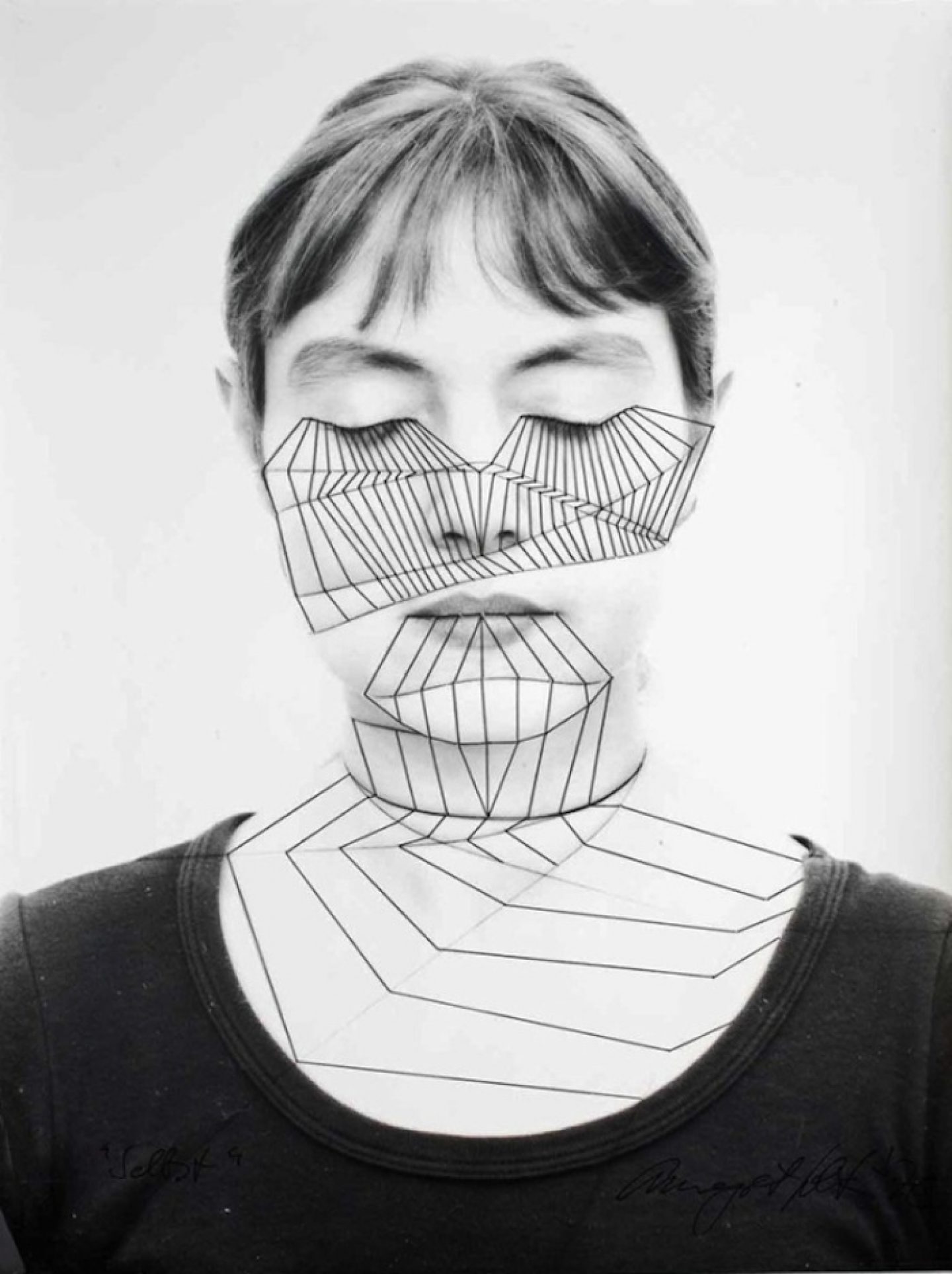 Striking Embroidered Self-Portraits By Annegret Soltau | iGNANT.com