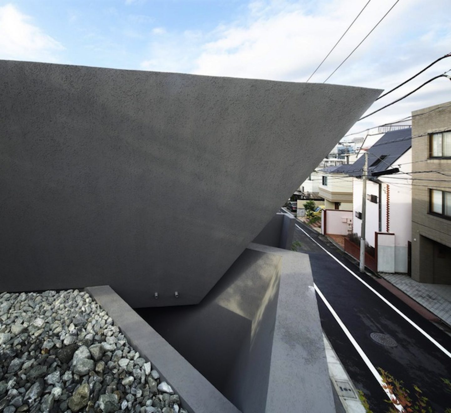 An Angular Concrete Home By ARTechnic Architects - IGNANT