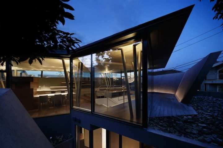 An Angular Concrete Home By ARTechnic Architects - IGNANT