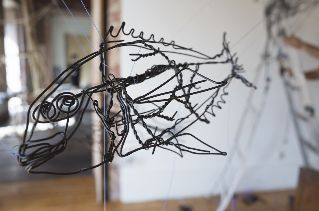 Intricate Wire Sculptures By David Oliveira | iGNANT.com
