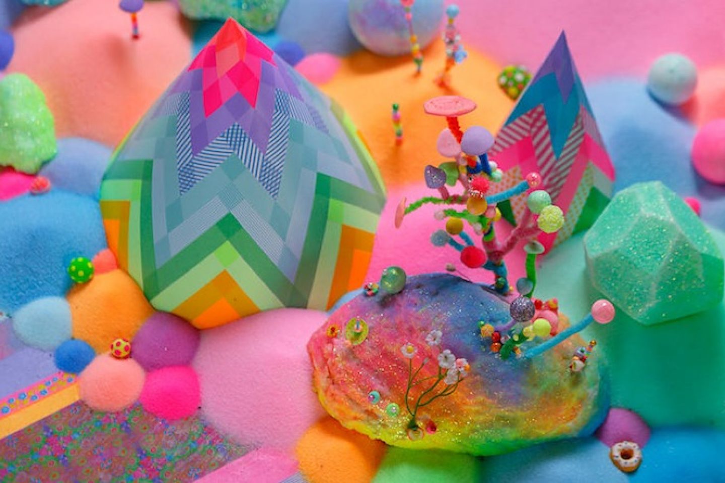 Psychedelic Candy Installations By Pip & Pop - IGNANT