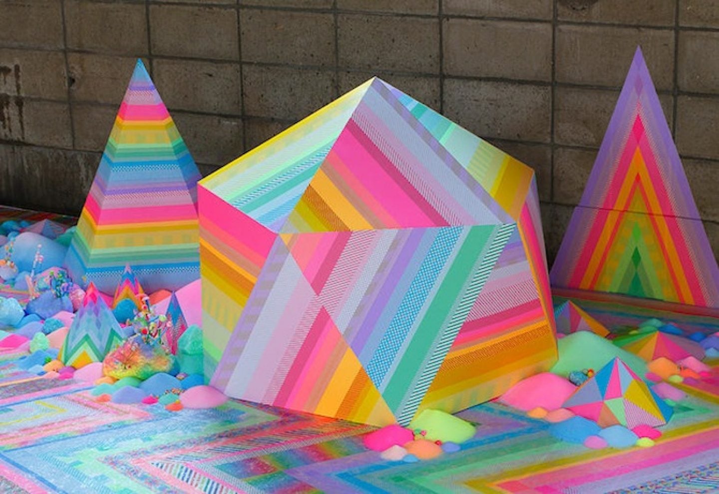 Psychedelic Candy Installations By Pip & Pop - IGNANT