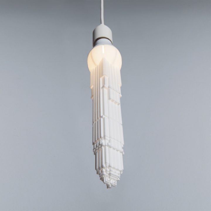 Lightbulbs In The Shape Of Skyscrapers By David Graas - IGNANT