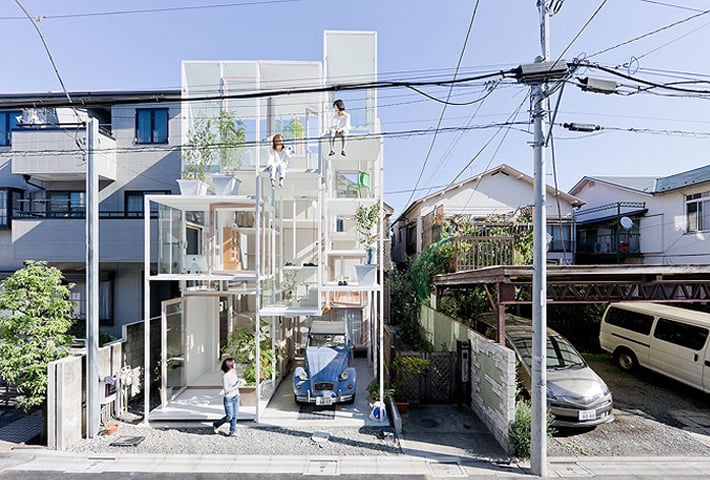 A Minimal Multi-Level House By Sou Fujimoto - IGNANT