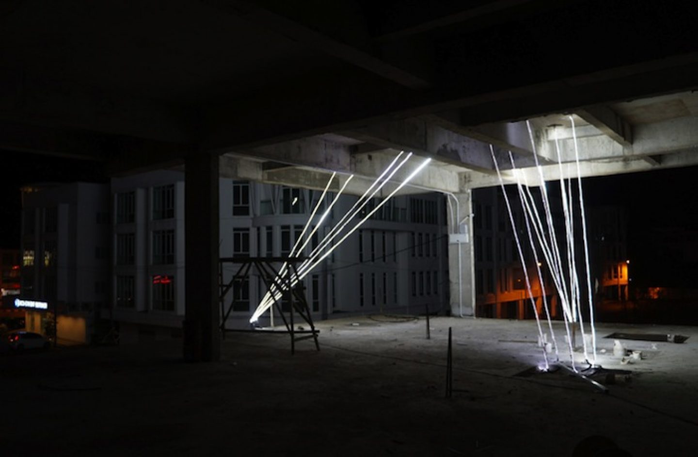 A Giant Glowing Star Installation By Jun Ong - IGNANT