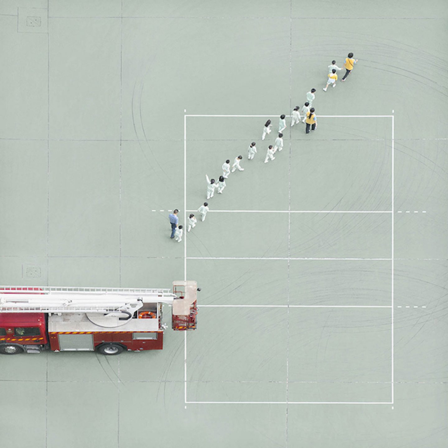 Daily Life Of Firemen From Above Captured By Chan Dick - IGNANT