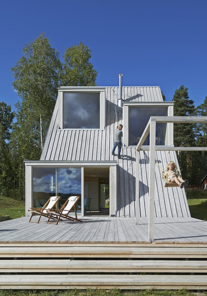 A Triangular Summer House By Architect Leo Qvarsebo - IGNANT