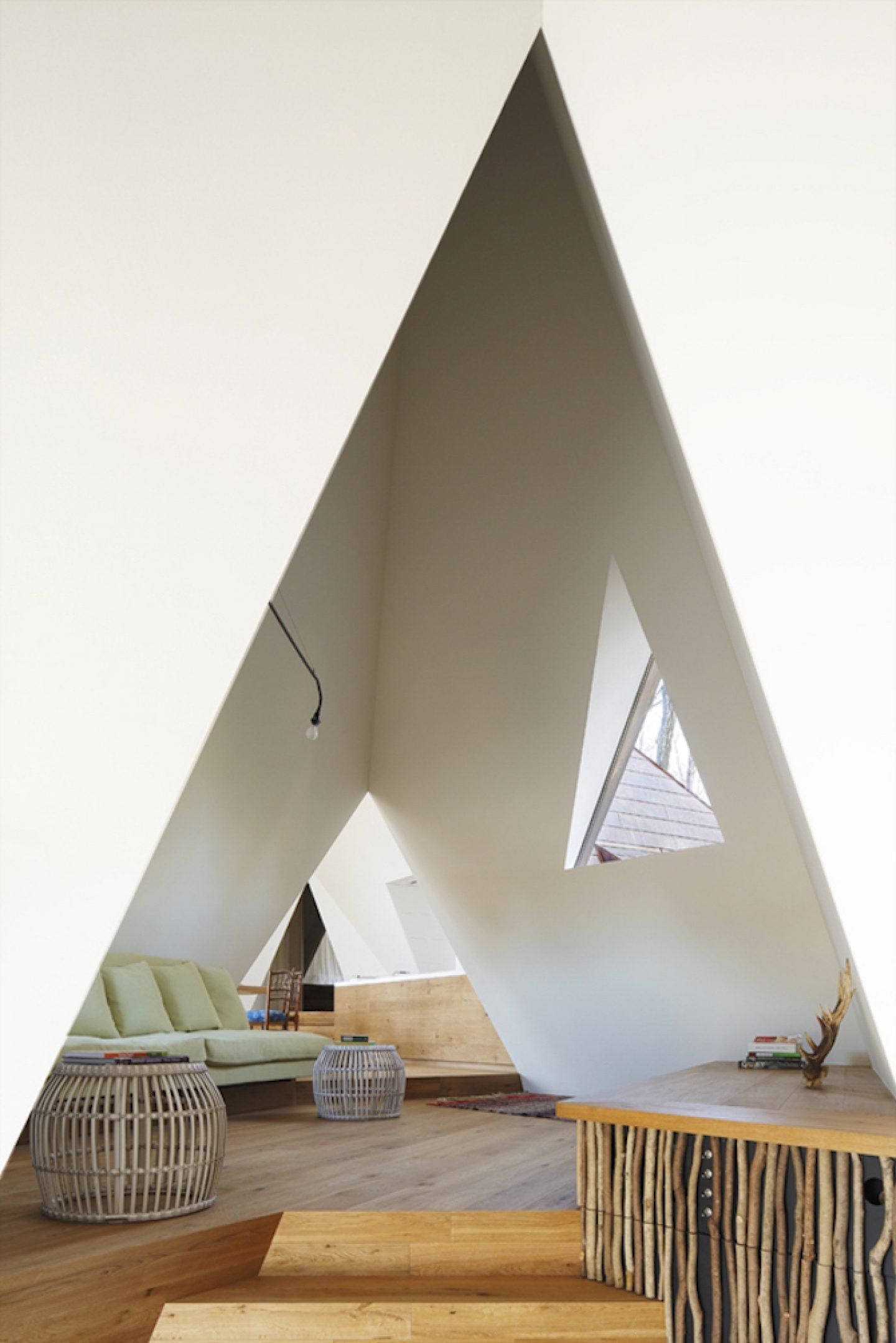 A Tipi-Shaped House In The Woods By NAP Architects - IGNANT