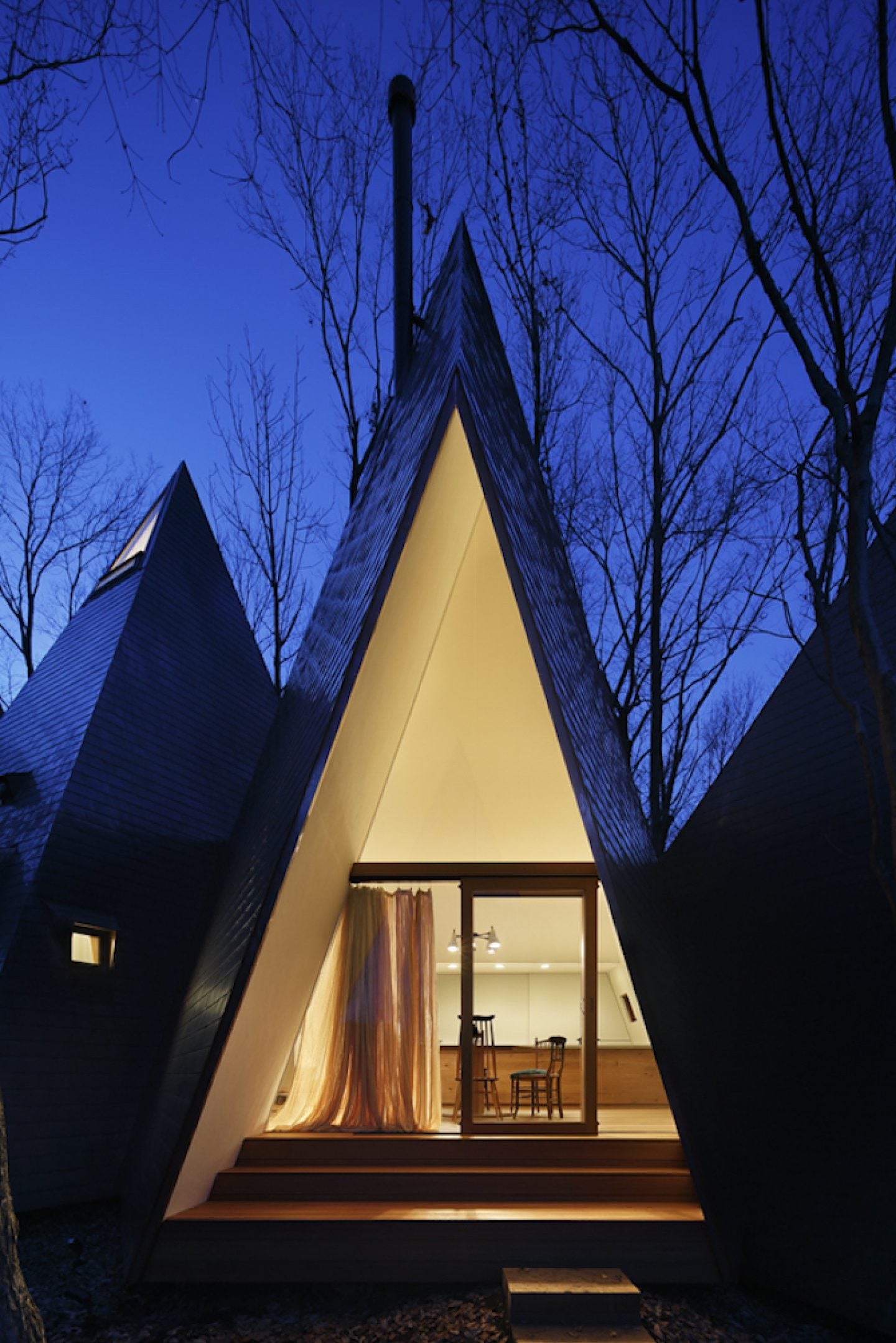 A Tipi-Shaped House In The Woods By NAP Architects - IGNANT