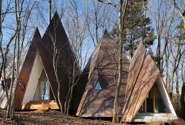 A Tipi-Shaped House In The Woods By NAP Architects - IGNANT