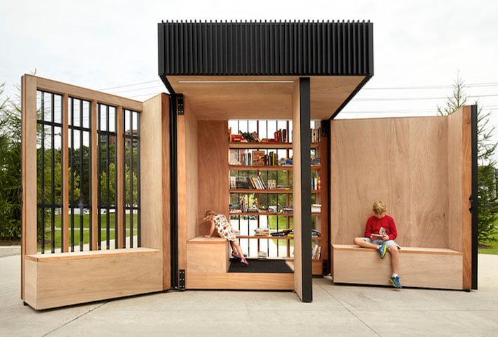 Reinvented Reading Spaces by Atelier Kastelic Buffey - IGNANT