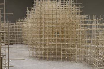 A Wood Installation Made Of 10,000 Sticks By Ben Butler - IGNANT
