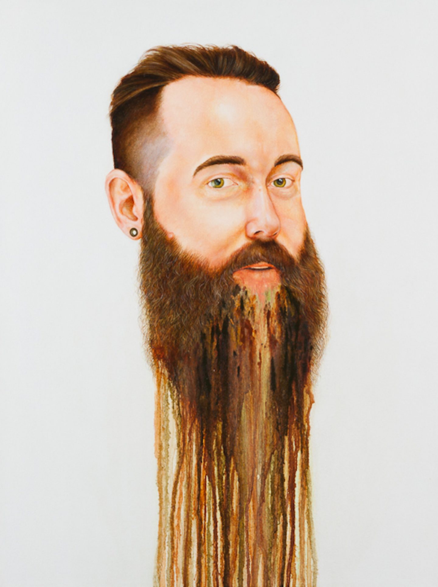 Liquified Rainbow Portraits By Brian Donnelly - IGNANT